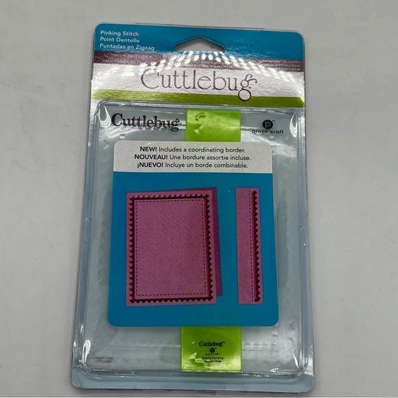 Cuttlebug | Office | Nwt Cuttlebug Pinking Stitch Emboss | Poshmark